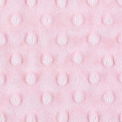 Ткань для игрушек, плюш "PEPPY" PEVD, 48x48см, 309г/кв. м, 100% полиэстер 10 розовый