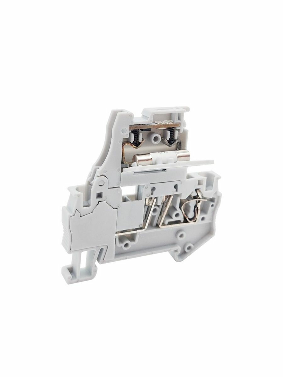 Клеммы для предохранителей, с LED 230В, Push-In (50 шт)