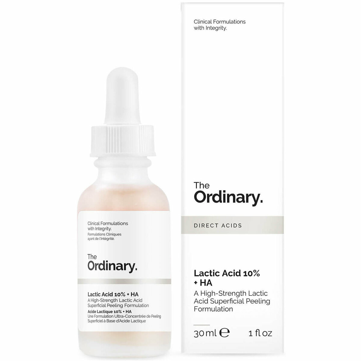 The Ordinary Молочная кислота The Ordinary Lactic Acid 10% + HA