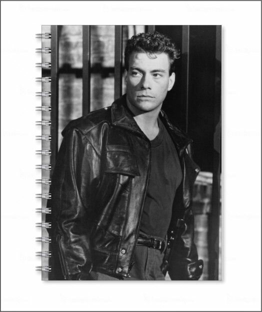 Тетрадь Jean-Claude Van Damme, Жан-Клод Ван Дамм №12, А4