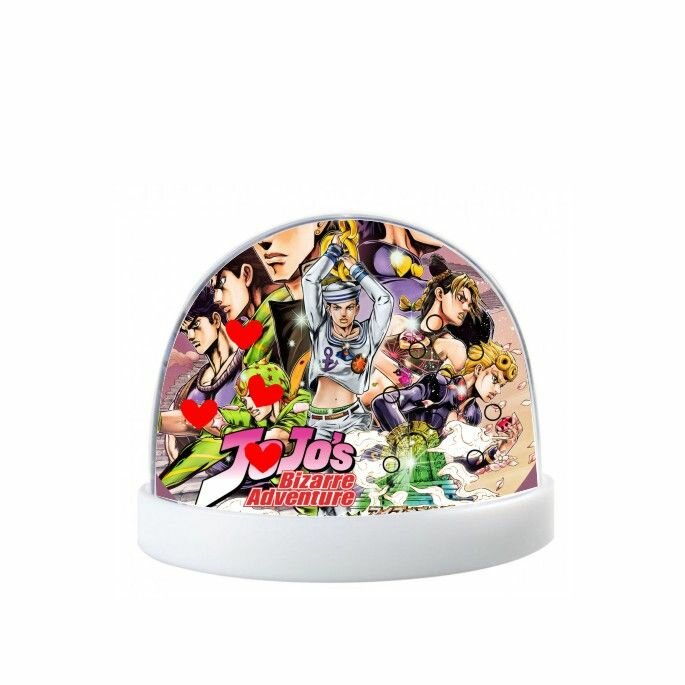 Водяной шар Невероятные приключения ДжоДжо, JoJo’s Bizarre Adventure №12, Блестки-сердечки