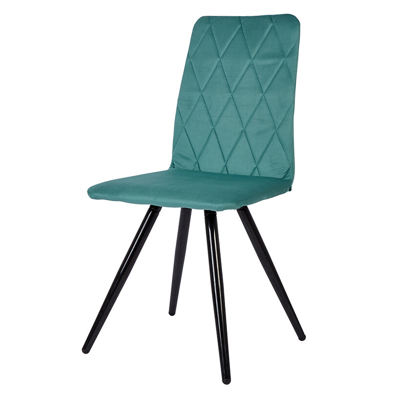 Стул обеденный Polini Home Rio SM, мятный-черный