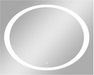 Зеркало Континент Galaxy Led со скрытой подсветкой подсветкой 1000х800