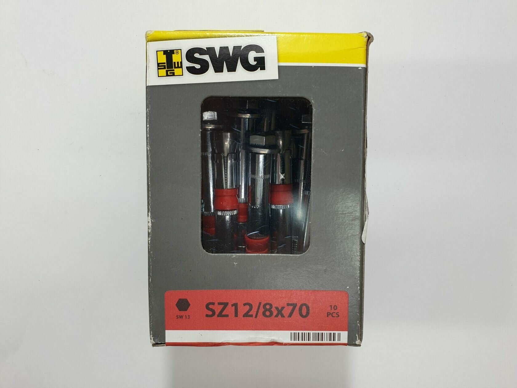 Анкерный болт для высоких нагрузок - SZ12-8x70 (10pcs) SWG, Германия