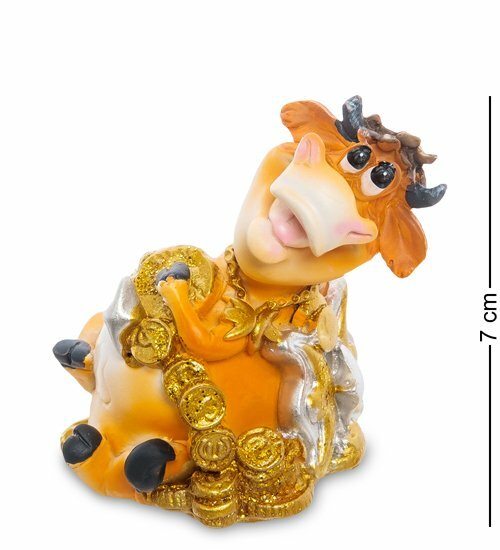 Фигурка Бык - Рыбы 7 см AF-1018/ 3 113-906642