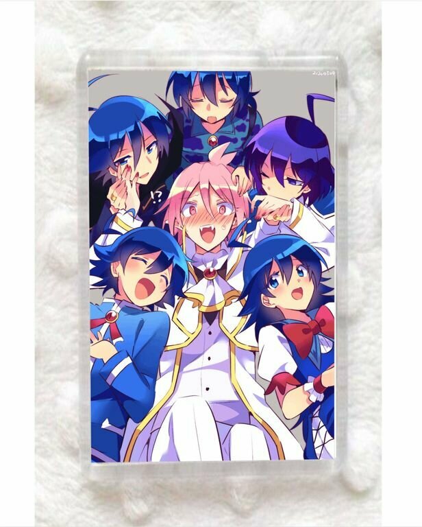 Магнит акриловый Mairimashita! Iruma-kun, Добро пожаловать в ад, Ирума №10