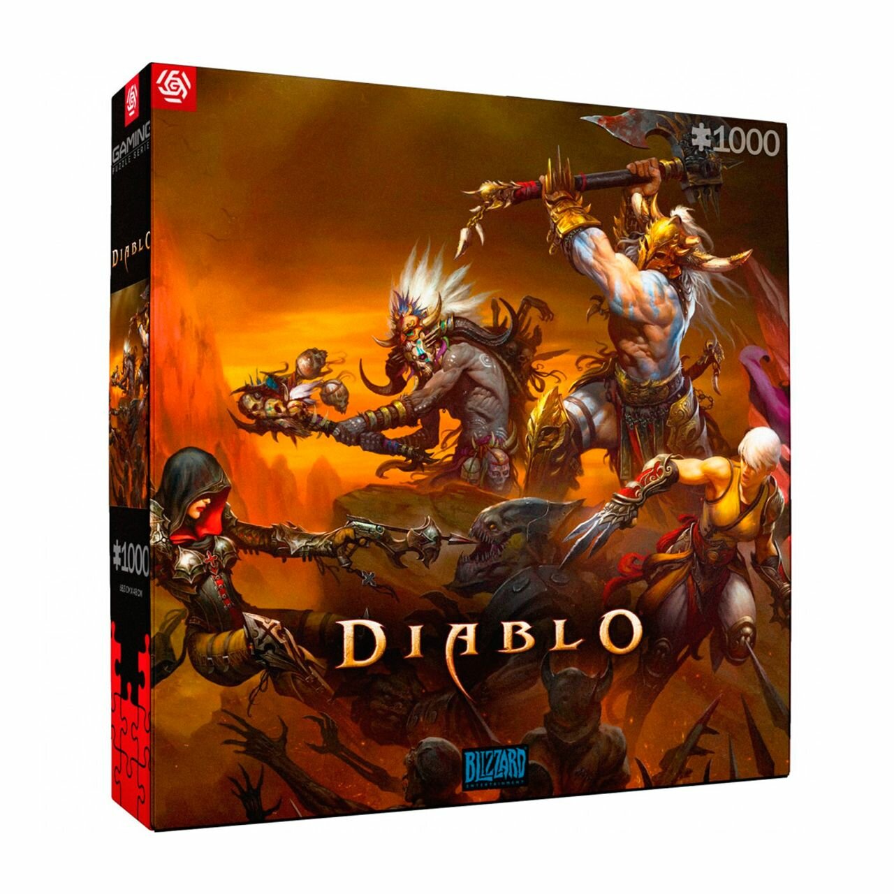 Пазл Cenega Good Loot Diablo, серия Gaming (1000 элементов, 68,3x48 см) (Битва героев / Heroes Battle)