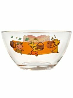 Салатник Оранжевая корова