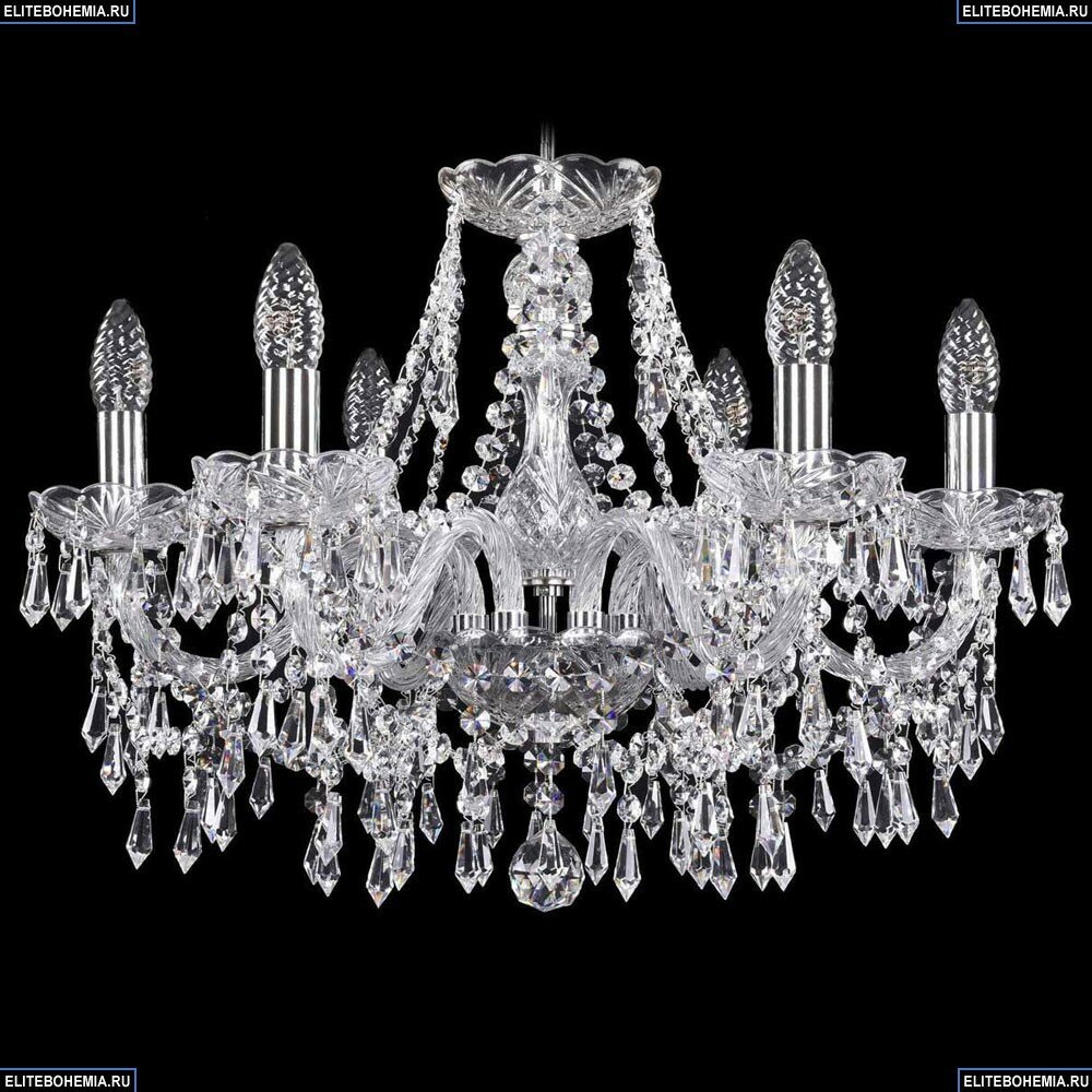1403/6/195/Ni Хрустальная подвесная люстра Bohemia Ivele Crystal
