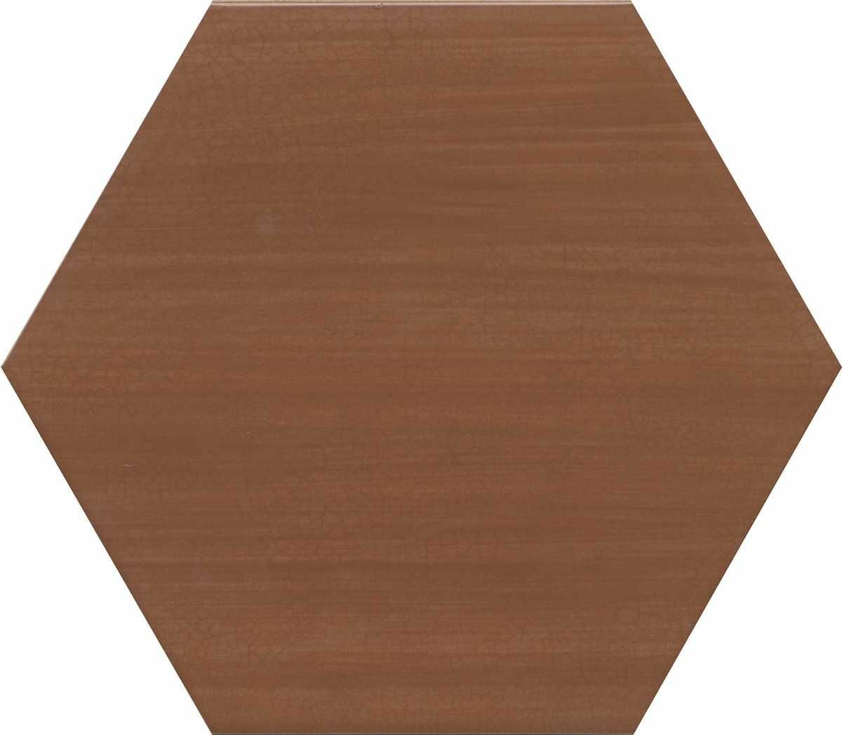 KERAMA MARAZZI Плитка Макарена коричневый глянц, 20x23, арт. 24015 (цена за 0.76 м2)