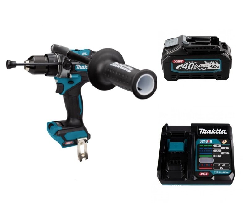 Набор Дрель-шуруповерт Makita HP001GZ + аккумулятор BL4040 + З/У DC40RA