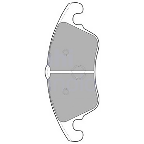 DELPHI LP2099 (0054201020 / 0054201320 / 0054201620) колодки тормозные дисковые c180, c200, c250, c280, c300, c320, c350, cls220, cls