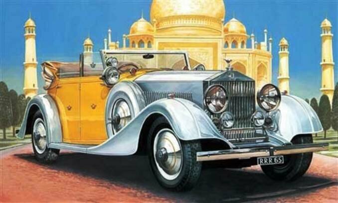 3703 Italeri Автомобиль Роллс-Ройс Фантом 2 1/24