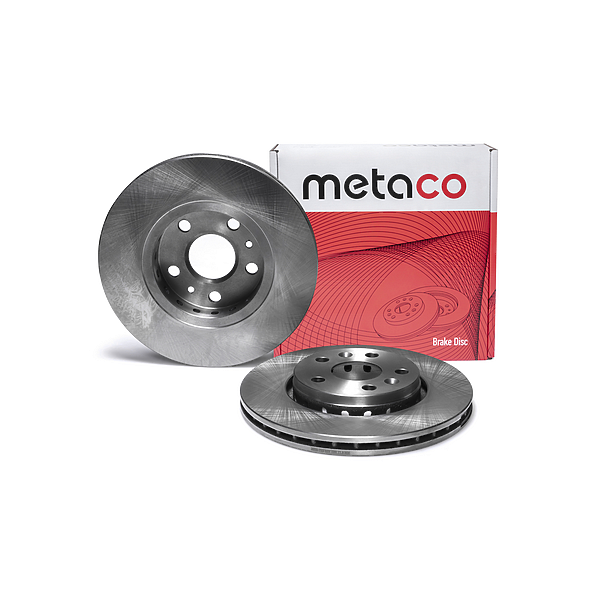 METACO 3050-193 диск тормозной передний вентилируемый Renault (Рено) Kangoo (Кангу) (2008), (Комплект 2 штуки)