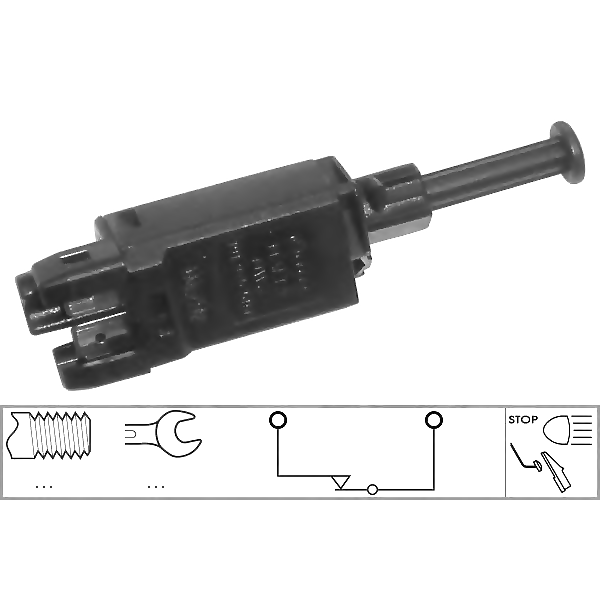 ERA 330440 (0911015 / 1009450001 / 102951756) датчик стоп-сигнала audi: a3 (8l1) 1.6 / 1.8 / 1.8 t / 1.8 t quattro / 1.9 tdi / 1.9 tdi