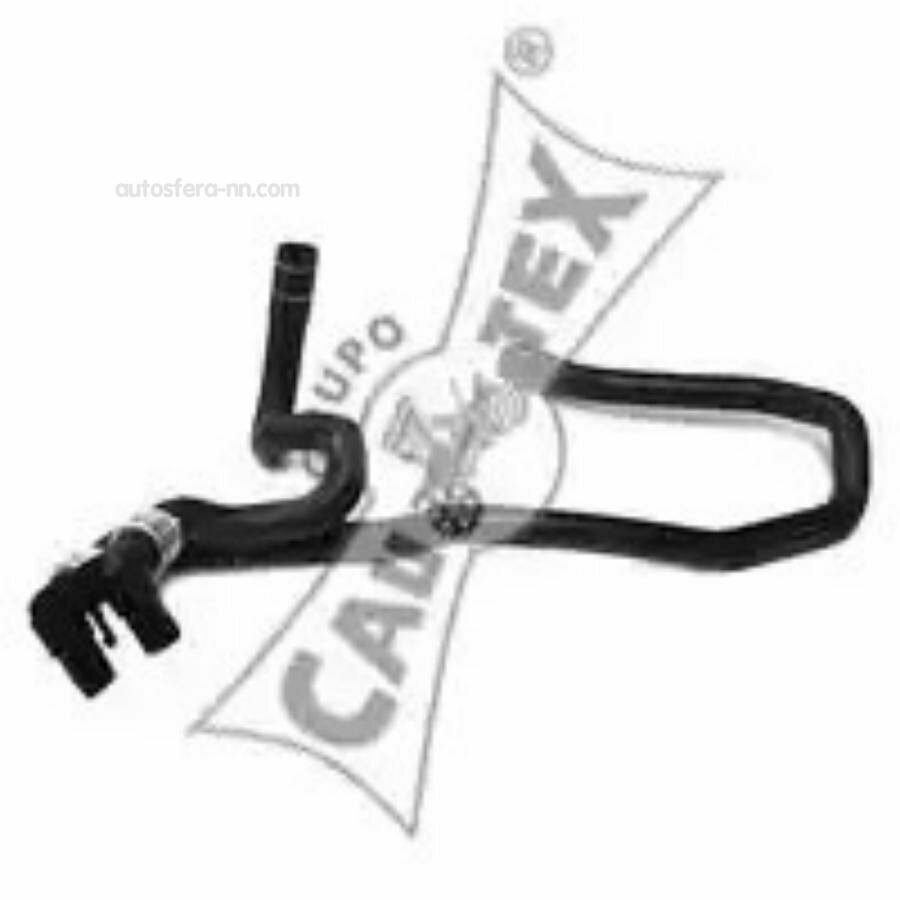 CAUTEX 036062 Патрубок системы охлаждения печки CITROEN: BERLINGO/XSARA I/ZX 1.9 D, PEUGEOT: 306/PARTNER XUD9, DW8 -08575