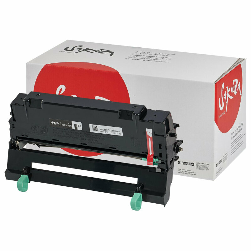 Драм-картридж универсальный Sakura DK170/110/130/150 чер. для Kyocera, 1898451