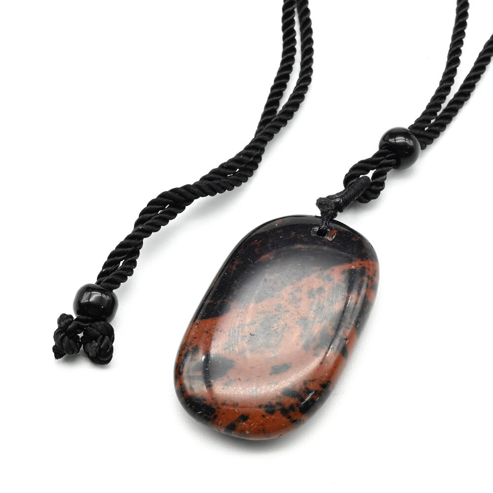 Подвеска, обсидиан