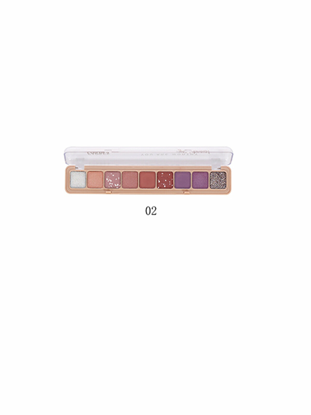 FARRES Тени для век 9 цветов You Are Worthy 1811 тон 02