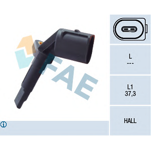 FAE 78090 (4E0927803 / 4E0927803A / 4E0927803D) датчик abs audi