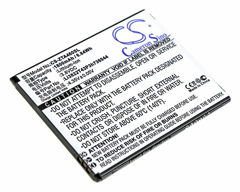 Аккумулятор Cameron Sino CS-ZTA460SL для ZTE Blade A460, L4