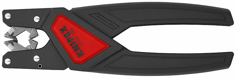 Стриппер автоматический для плоских ПВХ кабелей до 12 мм, Ø 0.75-2.5 мм² AWG 18-14, 180 мм KNIPEX KN-1264180