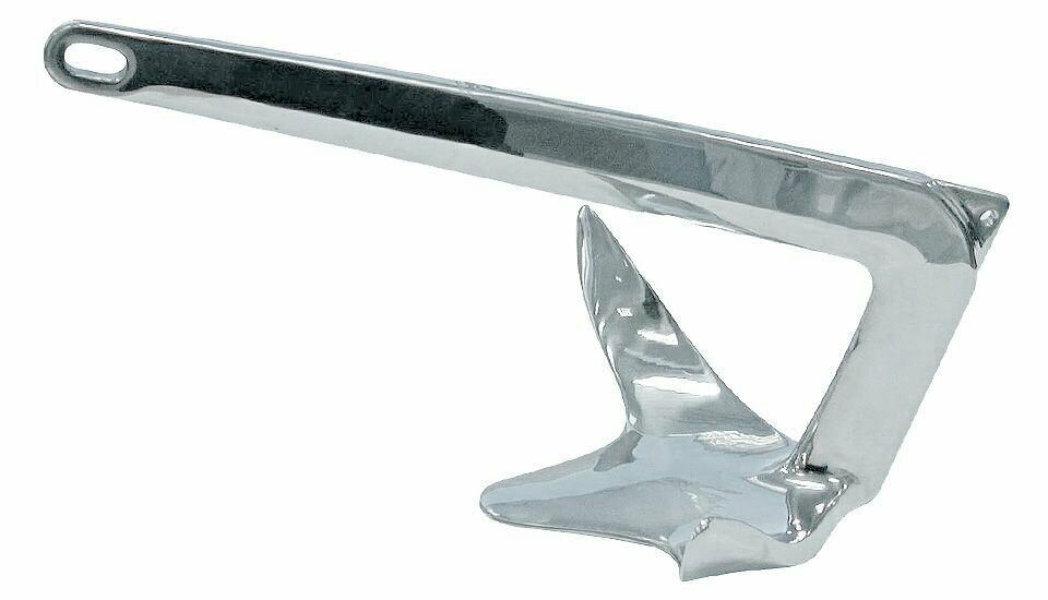 Якорь Брюса, 10 кг, нержавеющая сталь (10005872)