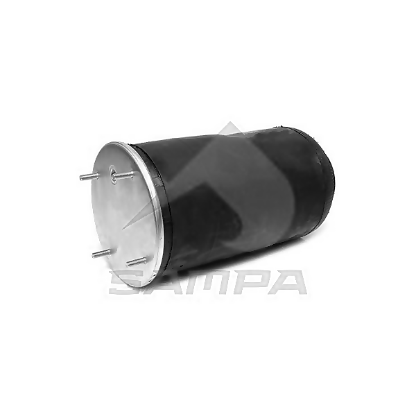SAMPA SP 55813 (SP55813_SA) пневмоподушка без стак. h511 4шп. m12. 1отв. штуц. m22. н: 1отв.\ saf / trailor / маз /