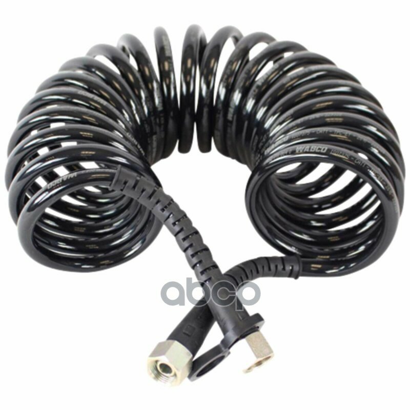 Соединительный шланг пневмосистемы! черный M18x1.5/M18x1.5, 4.0m,20витков, d12x1.5 Wabco арт. 4527110640