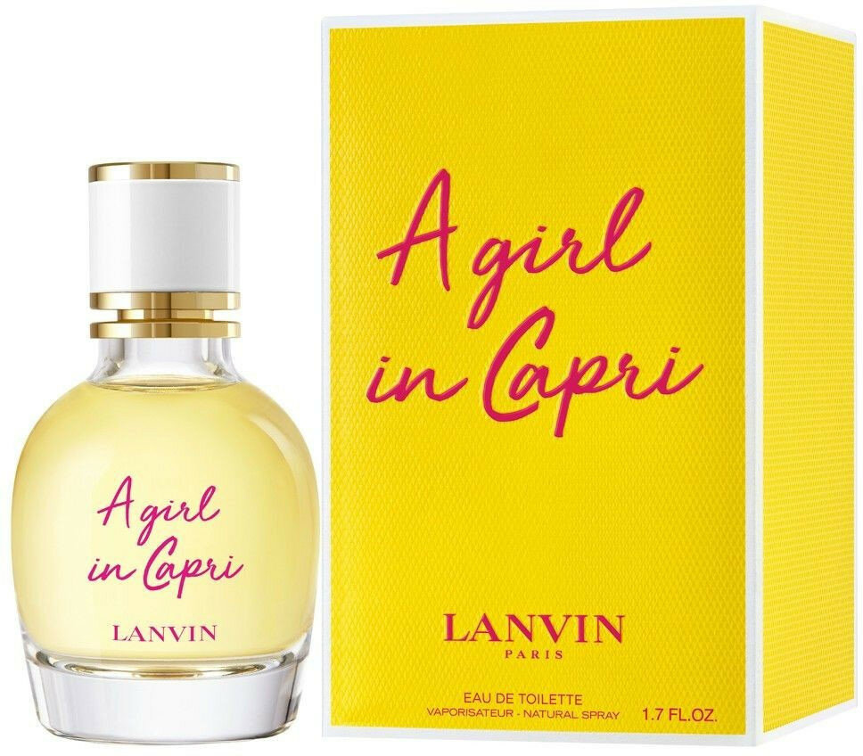Туалетная вода Lanvin A Girl In Capri, аромат для женщин, 50 мл, Франция (ref.36)