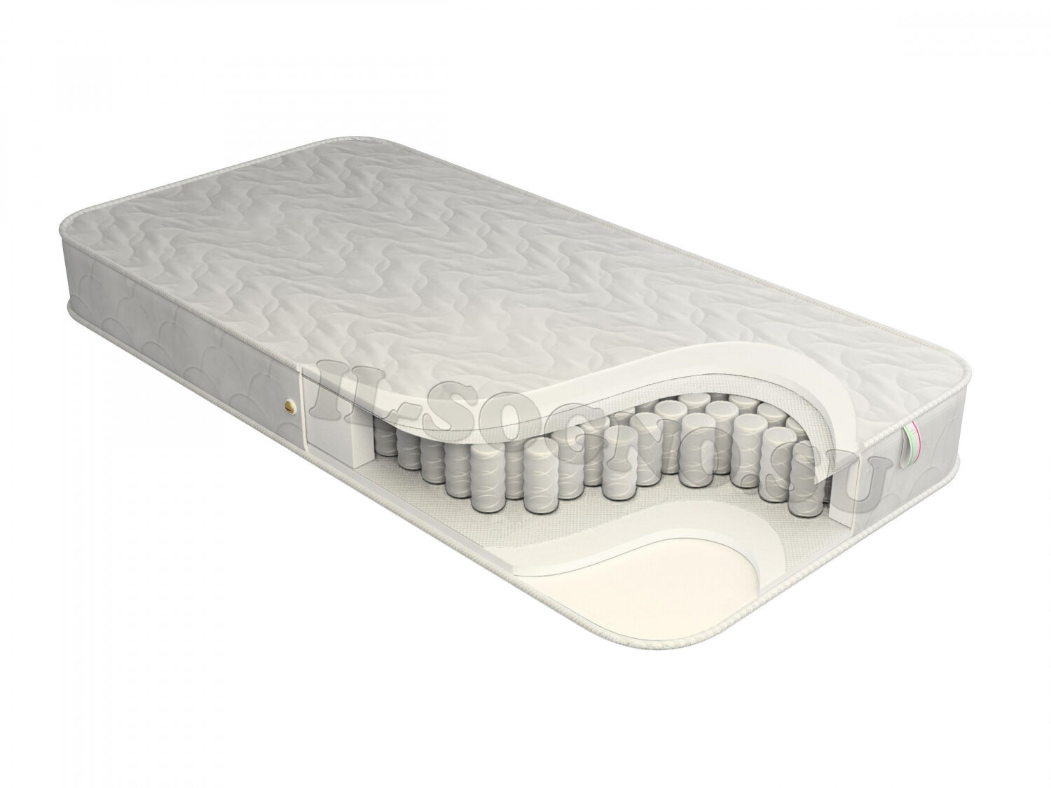 Матрас анатомический Алонзо Эко Лайт 20 см 080х190