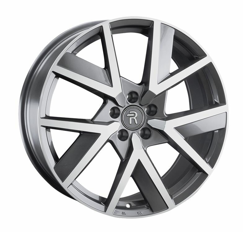 Колесный диск Replay MR223 20x9" PCD5x112 ET57 D66,6 темно-серый глянцевый с полированными лучами