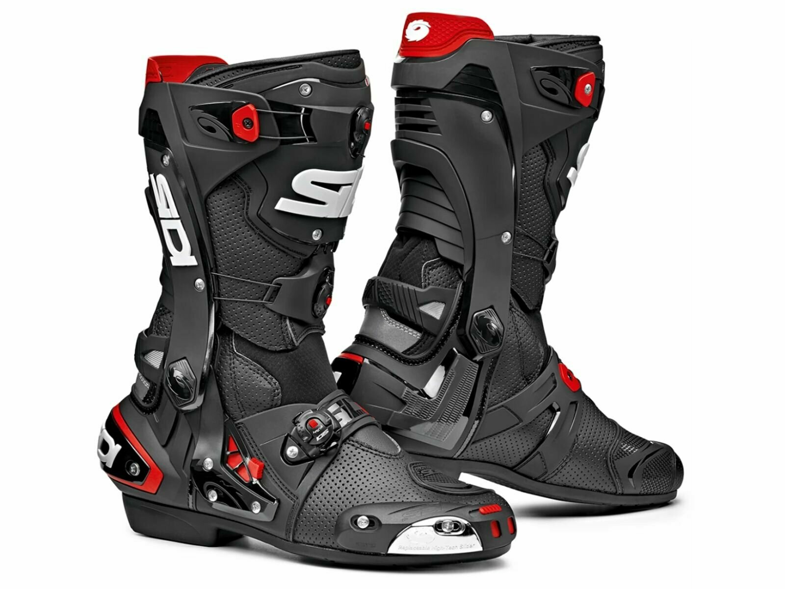 Мотоботы спортивные высокие Sidi Rex Air Black, 42