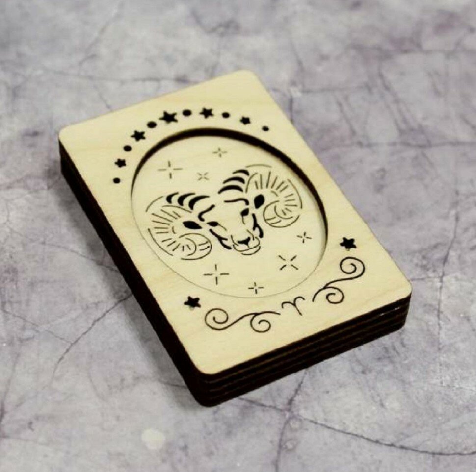 Щепка ОР-217 Игольница «Овен», 5 x 8 см