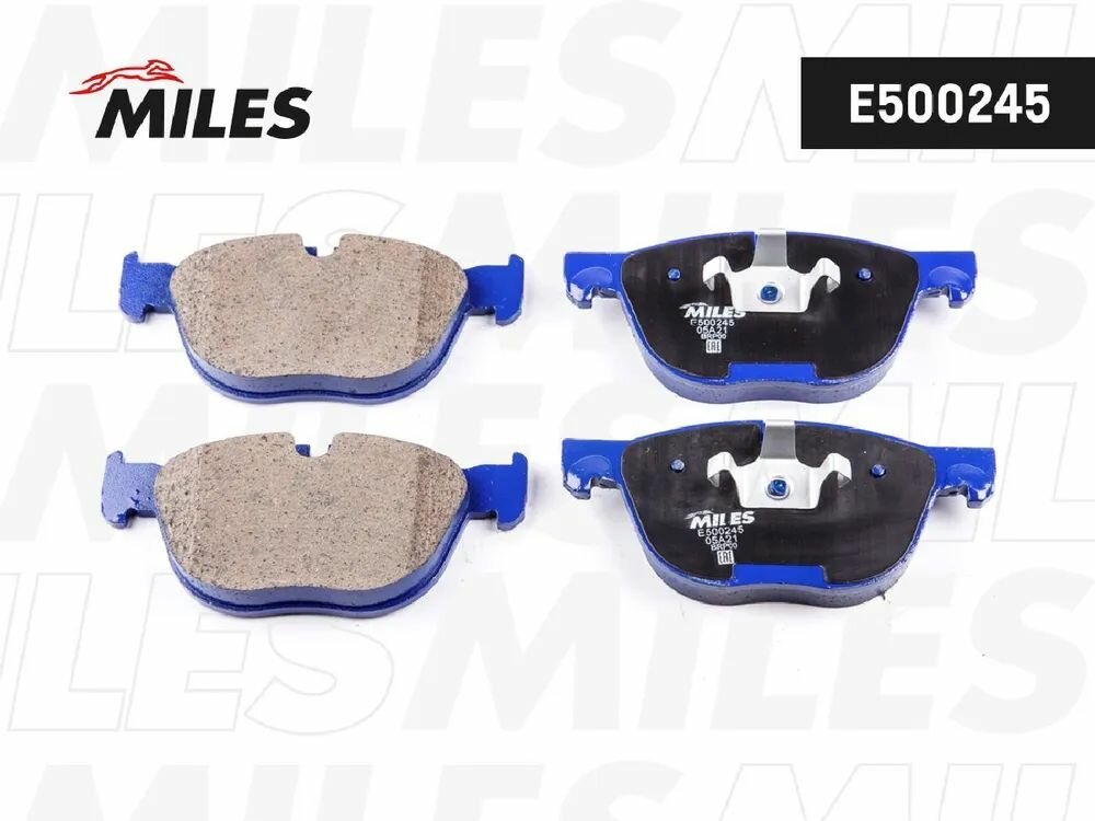 Колодки передние MILES "Керамика" для BMW X5 E70, F15, F85 / X6 E71, E72, F16, F86