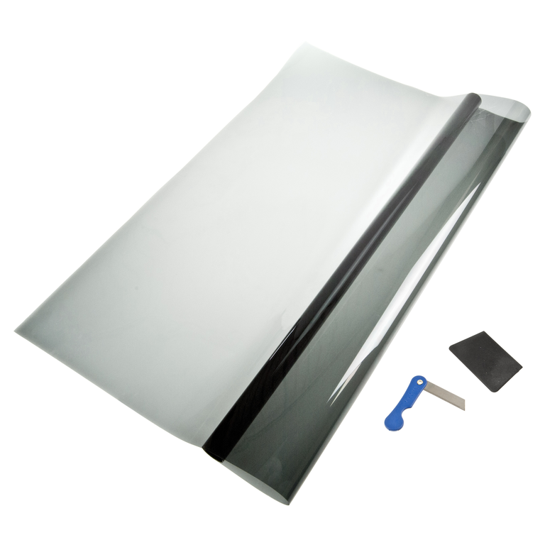 Пленка тонировочная 38% 0.75х3м Light Black (блокировка УФ-68% ИК-11%) антистатическая MEGAPOWER