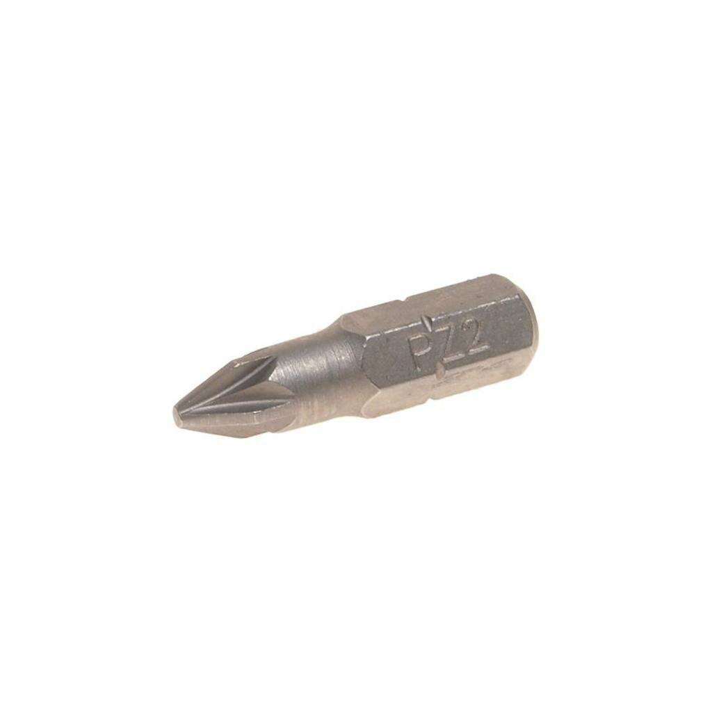 Бита POZIDRIVE PZ2х25мм 1/4" ROCKFORCE