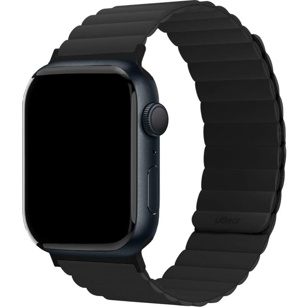 Ремешок для умных часов uBear Mode для Apple Watch M/L черный (WB08BL01ML-AW)