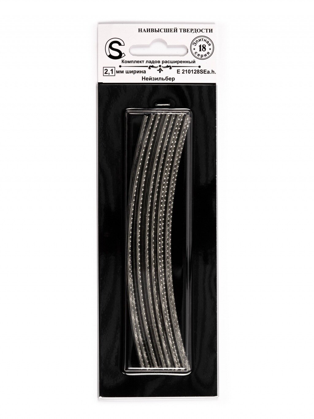 Лады из нейзильбера, (ш 2.1 мм, в 1.28 мм), SINTOMS E210128SEa. h.