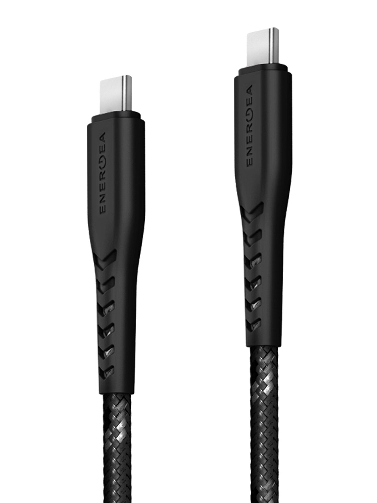 EnergEA Кабель NyloFlex USB-C to USB-C 480Mbps 5A Black 30cm