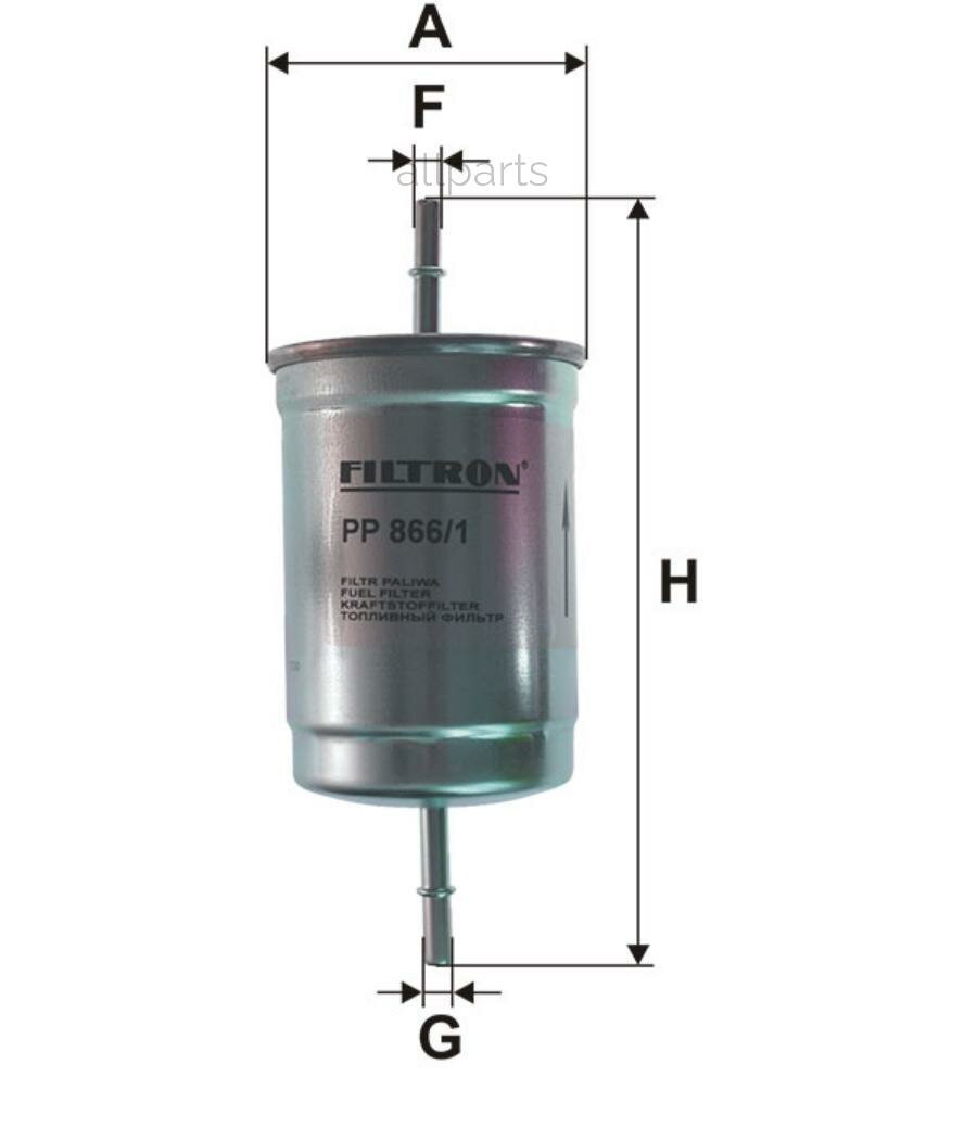 FILTRON PP 866/1 Фильтр топливный