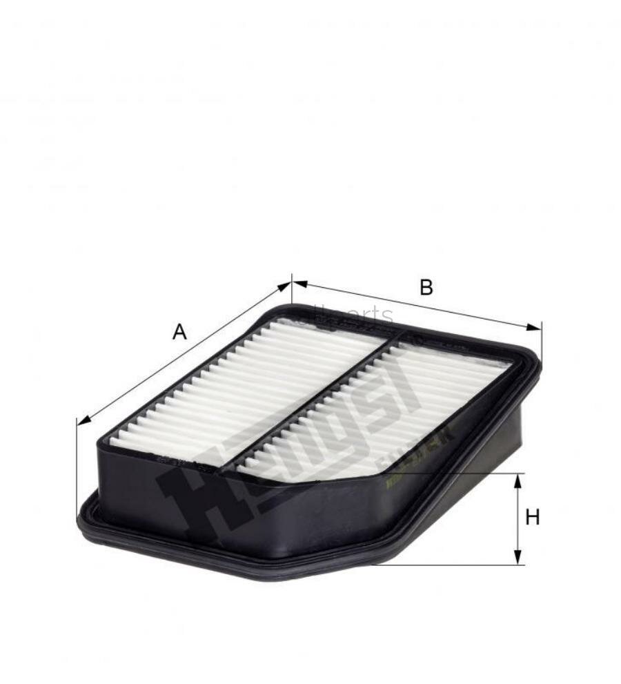 HENGST FILTER E1175L Фильтр воздушный