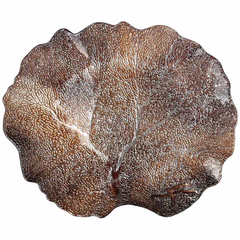 Блюдо CROWN BROWN 33х28х3 СМ KSG-339-066