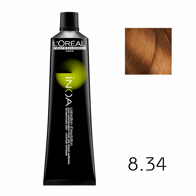 L'Oreal Professionnel Inoa 8.34 60GRM VA44 Краска Франция 60 гр
