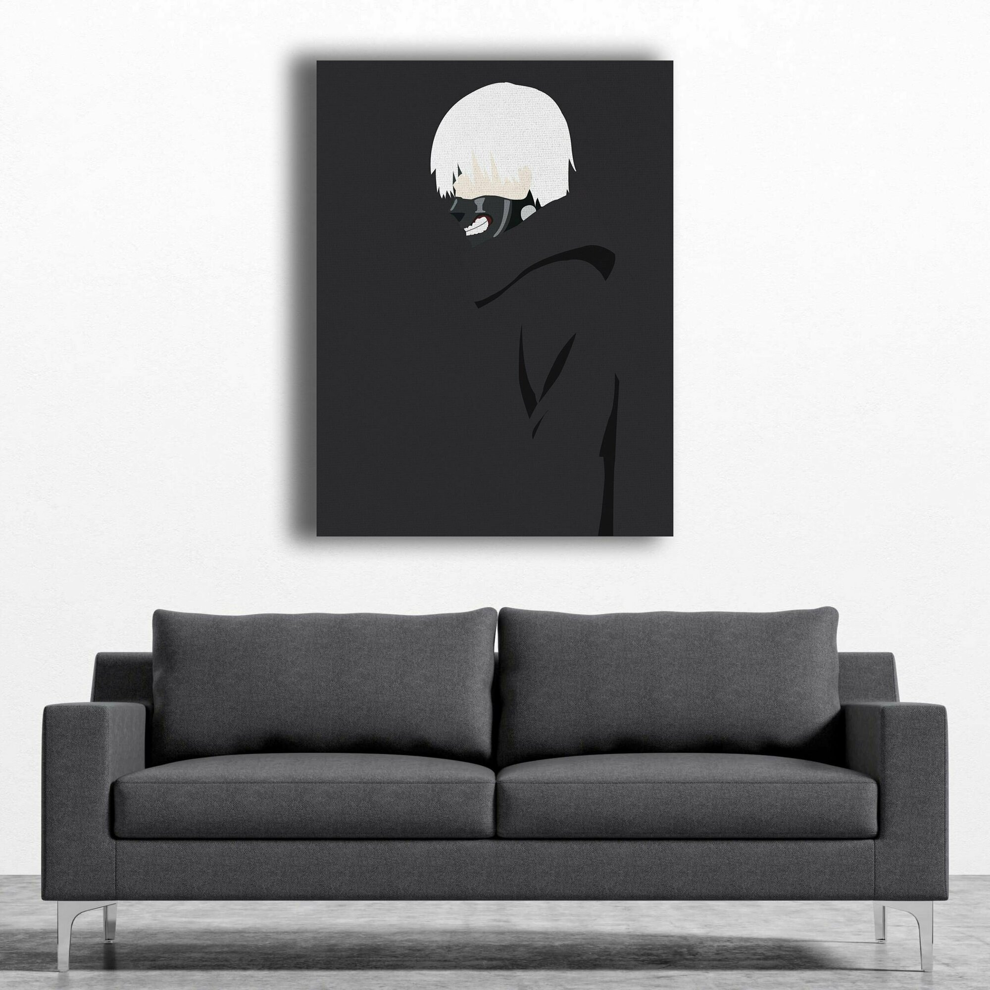 Интерьерная картина на холсте / dead inside / zxc 50*70