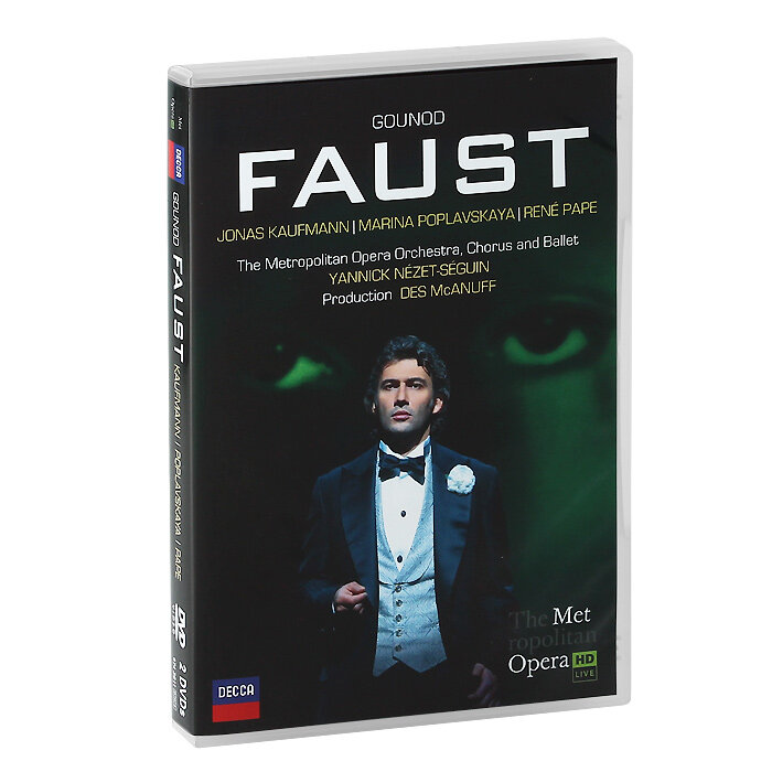 Gounod: Faust. Yannick Nezet-Seguin (2 DVD)