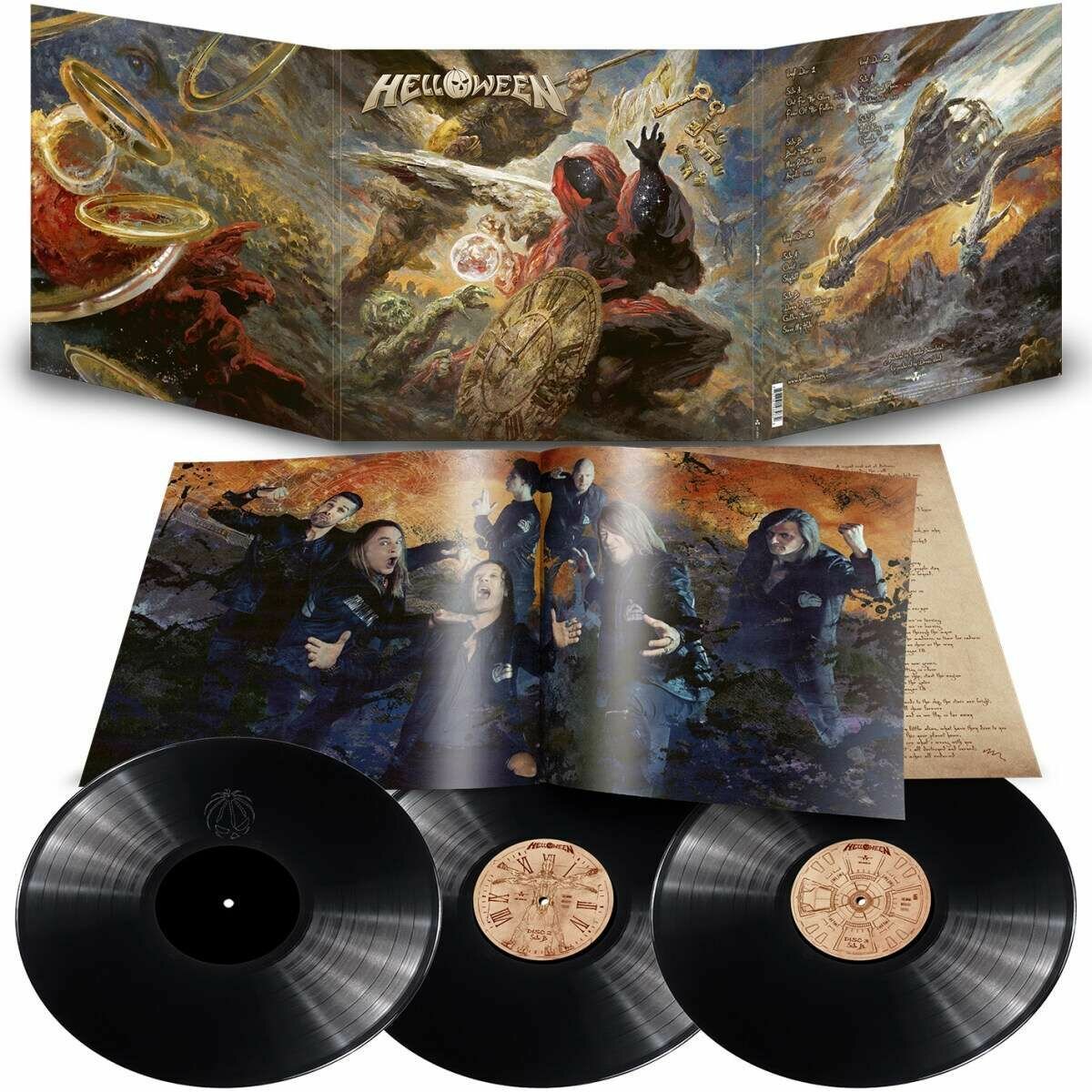 Виниловая пластинка Helloween - Helloween (Limited Hologramm Edition) (3 LP)