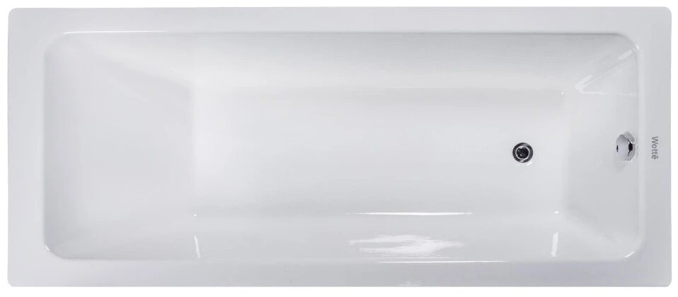 Чугунная ванна Wotte Line Plus 180х80