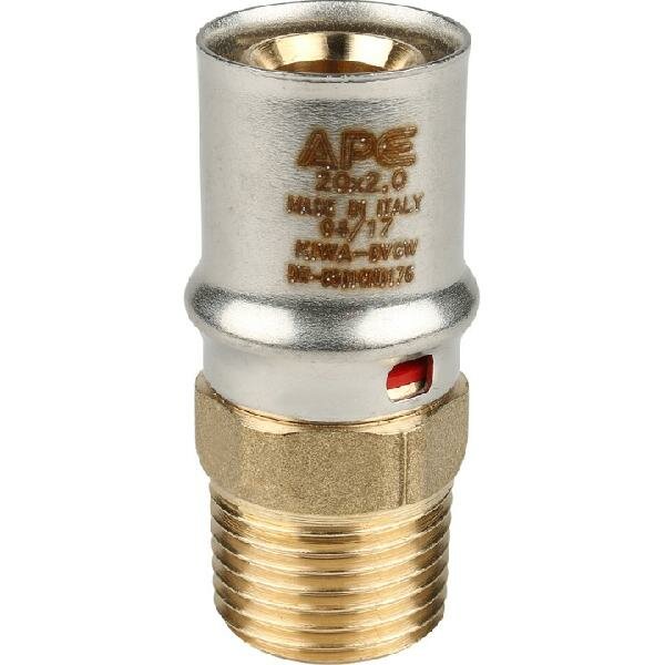 Прямая пресс 20х1/2" НР STOUT (SFP-0001-001220) (10/200)