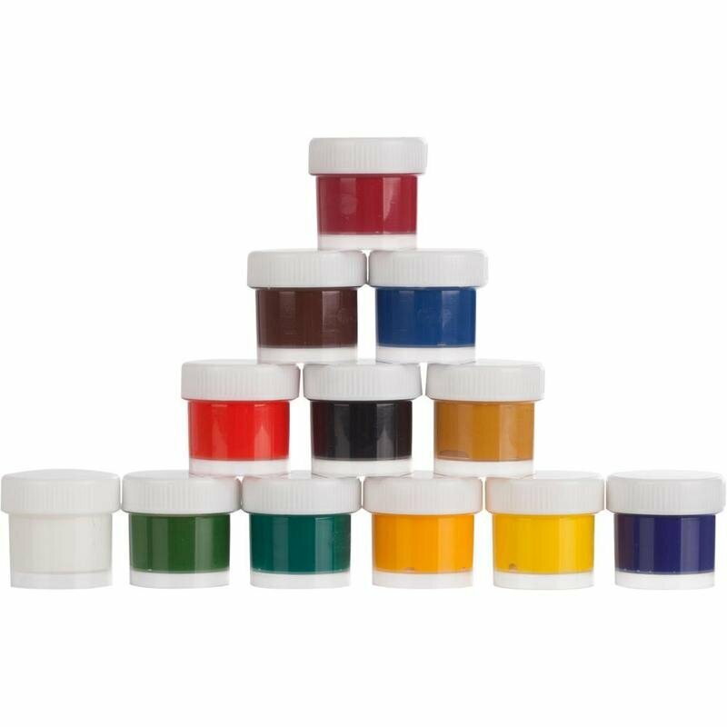 Гуашь 12цв, Луч Zoo, банка 15 мл, 225310